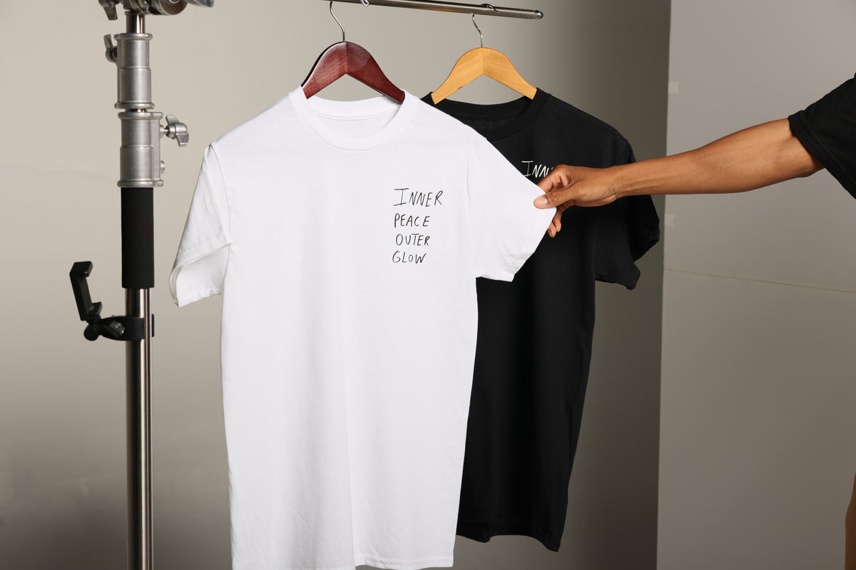 IPOG White Tee – InnerPeace.OuterGlow