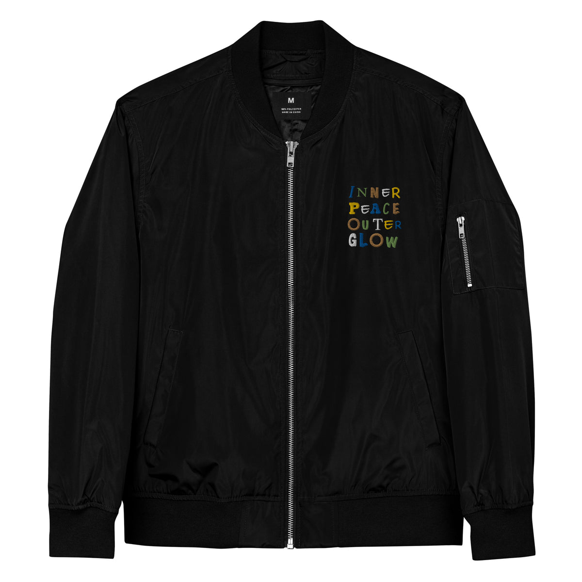 IPOG Recycled Bomber Jacket (Embroidered) – InnerPeace.OuterGlow