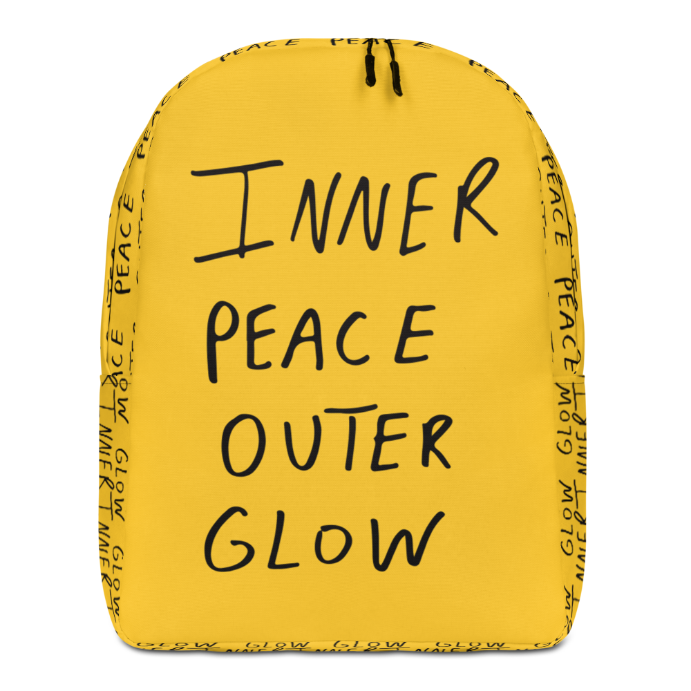Black and Yellow IPOG Bookbag – InnerPeace.OuterGlow